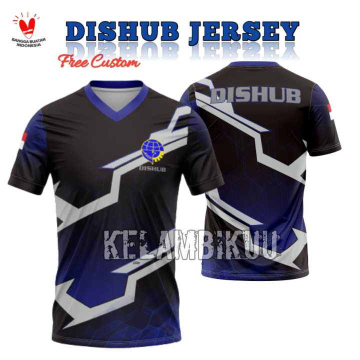 JERSEY DISHUB PRINTING TERBARU/BAJU KAOS DISHUB MURAH/JERSEY DINAS ...