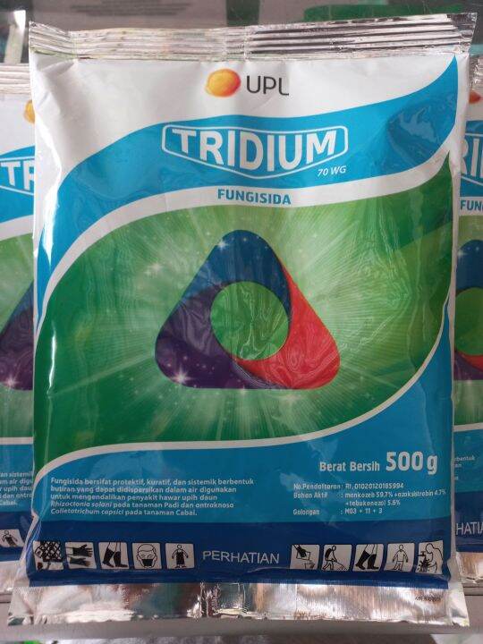 Tridium 70WG 500 Gr Fungisida Kontak Sistemik 3 Bahan Aktif | Lazada ...