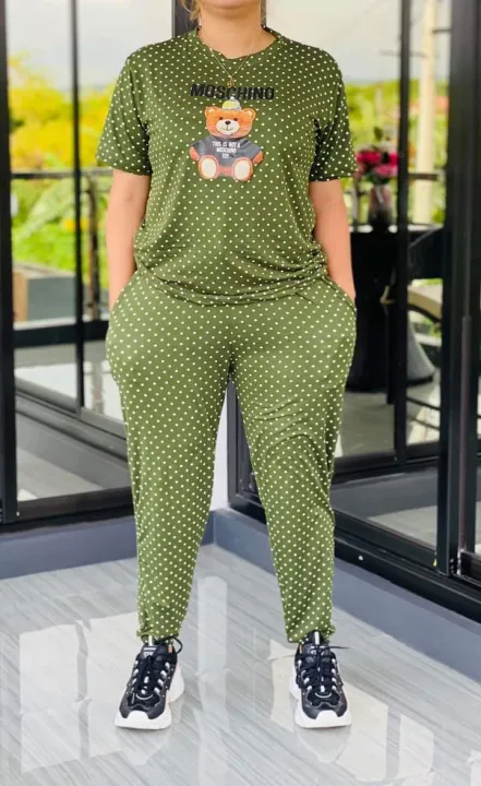 Terno Jogger polka/Set | Lazada PH