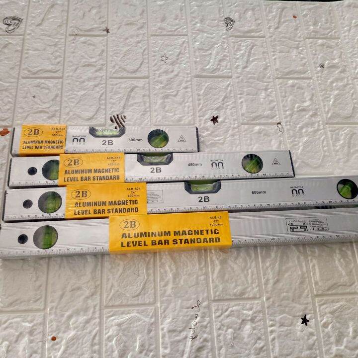 aluminum magnetic level bar standard 12“ 15“ 24“ 40” 48“sold per pcs ...