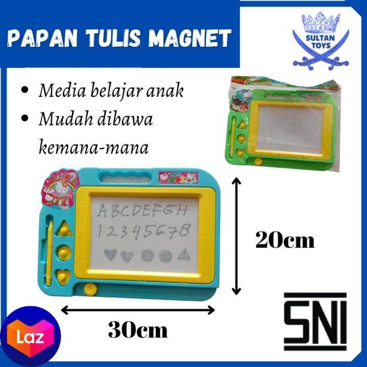 Papan tulis magnet anak papan tulis white board anak magnetic kecil ...