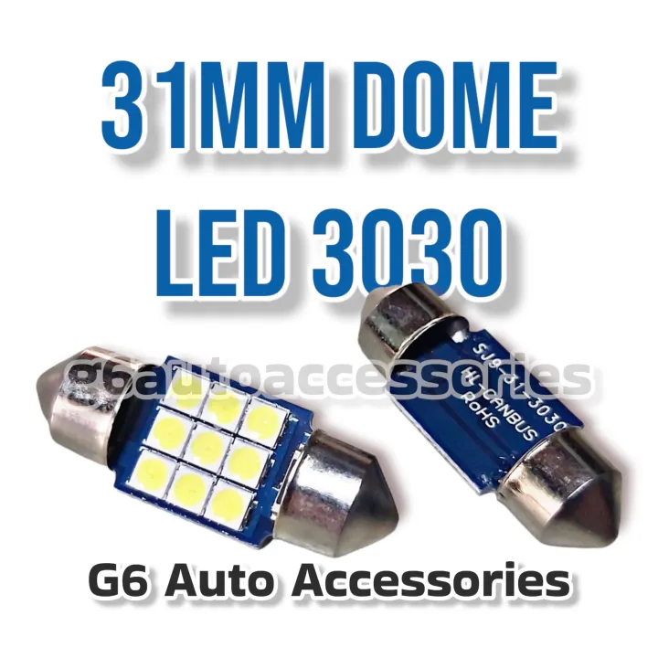 1pc of 31mm 9-LED Dome light Map light Festoon Interior lights 750 ...
