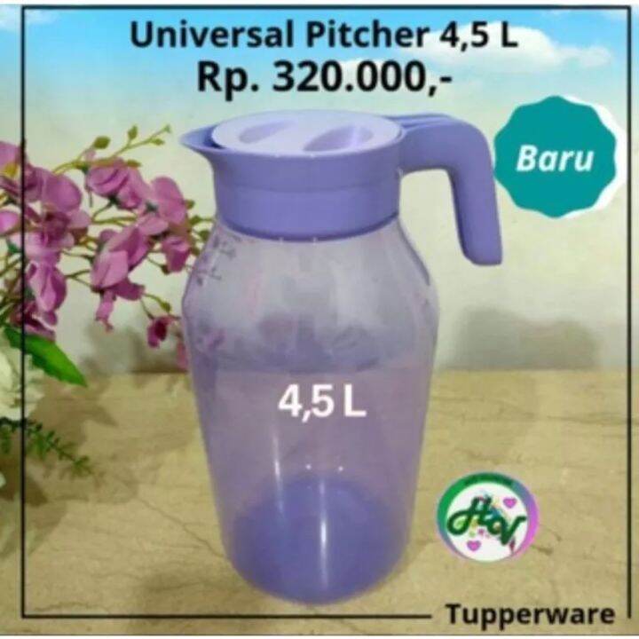 universal pitcher tupperware ukuran 4,5 liter | Lazada Indonesia