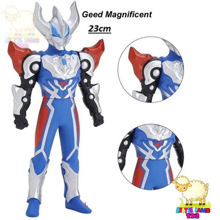 Ultraman Geed Magnificent 23 Cm Jumbo Size Action Figure Ultra Heroes ...