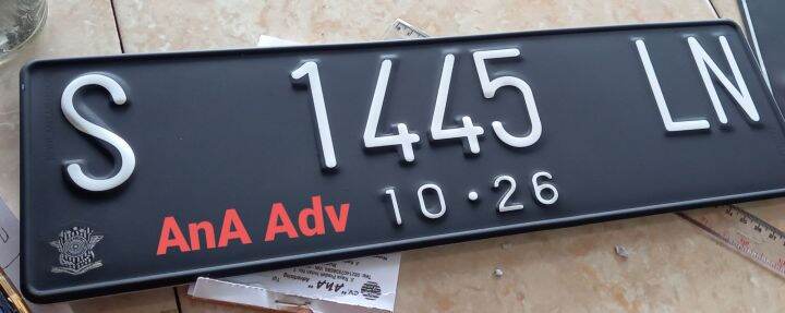 PLAT NOMOR MOBIL | Lazada Indonesia