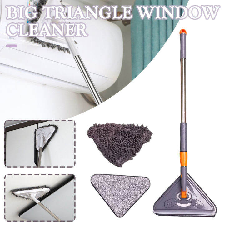 Valink Versatile Extendable Cleaning Brooms 2 In 1 Window Wiper Cleaner ...