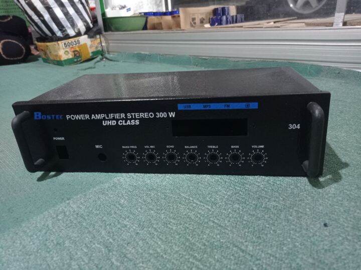 Bok power amplifier BC 304 USB Bostec | Lazada Indonesia