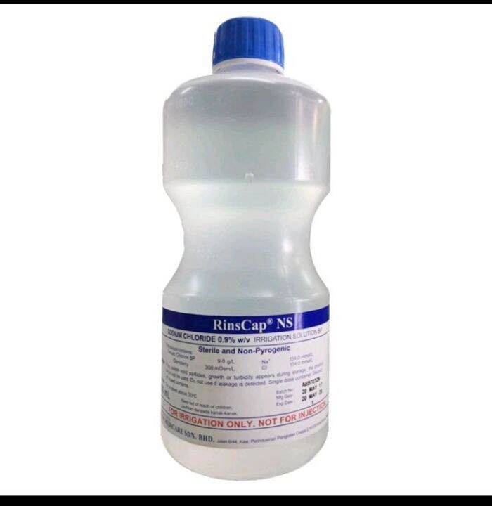 RinsCap NS Sodium Chloride 0.9%irrigation solution BP 1000ml ( Normal ...