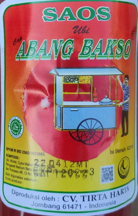 Saus Abang Bakso botol plastik 600ml | Lazada Indonesia