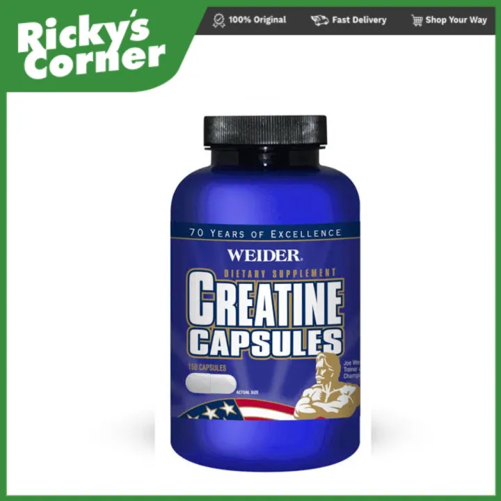 Weider Creatine Capsules -- 150 Capsules | Lazada PH