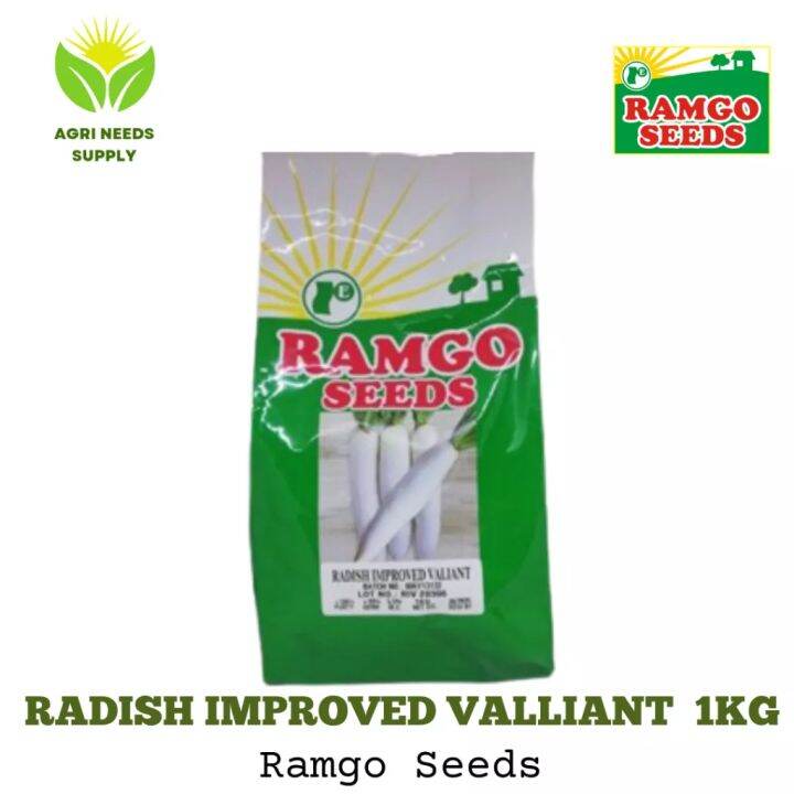 Ramgo Radish Improved Valliant 1kg | Lazada PH
