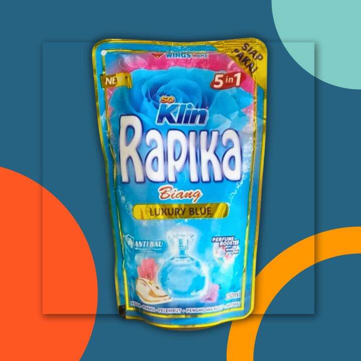 Rapika Luxury Blue Pelicin dan Pewangi Pakaian 250 mL | Lazada Indonesia