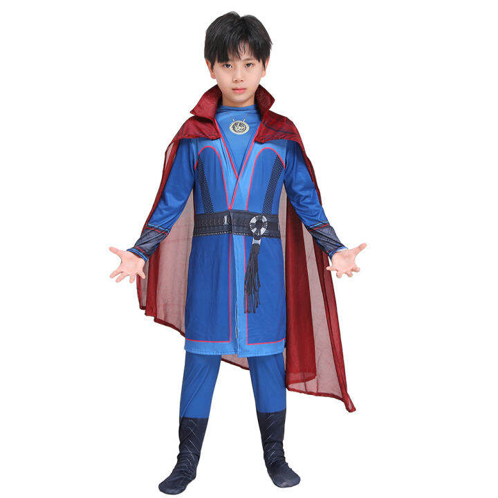1ชุด Marvels Doctor Strange Theme คอสเพลย์เครื่องแต่งกาย Steve Red ...