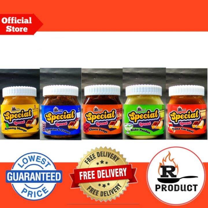 Palaman sa Tinapay 280grams (6 Flavor)HomeMade | Lazada PH