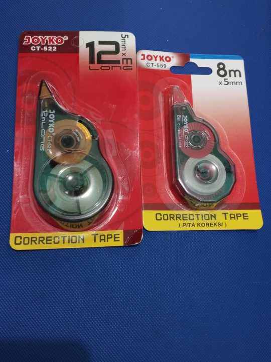 tipe x correction tape joyko tipe x roll Tipe pita koreksi | Lazada ...