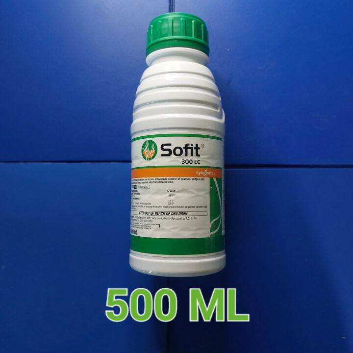 SOFIT 300EC (500 ML) PRE-EMERGENT FOR RICE BY SYNGENTA | Lazada PH