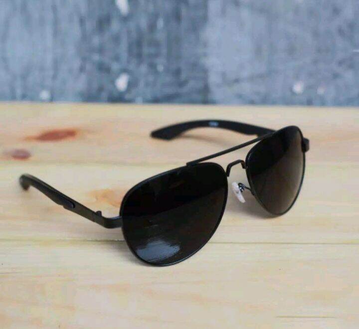 KACAMATA MODEL PILOT FULL HITAM PRIA DAN WANITA | Lazada Indonesia