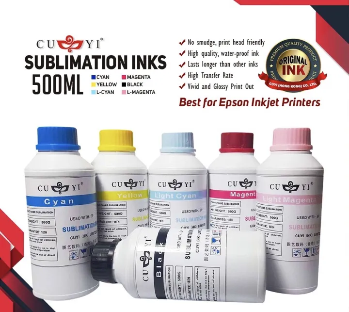 Cuyi sublimation ink 500ml | Lazada PH