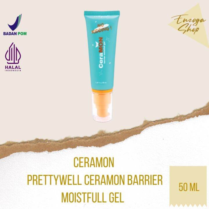 Ceramon prettywell barrier moistfull gel ceramon moisturizer | Lazada ...