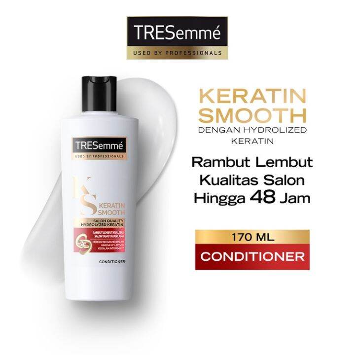 Tresemme conditioner 170ml keratin smooth | Lazada Indonesia