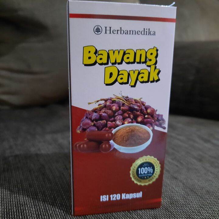 Bawang Dayak Herbamedika 120 Kapsul Obat Herbal Darah Tinggi Hipertensi ...