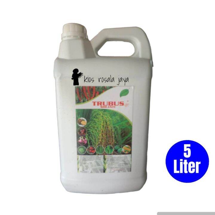 Pupuk Cair TRUBUS plus ZPT kemasan jeliken 5 liter | Lazada Indonesia