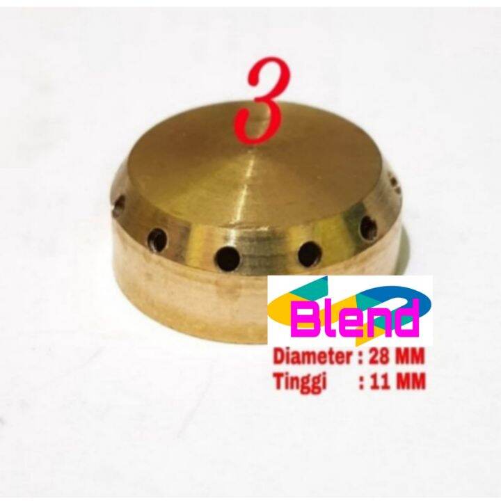 Burner Api Lilin Mangkok RENDAH No.3-Kompor rinnai-sanken-Quantum-Hock ...