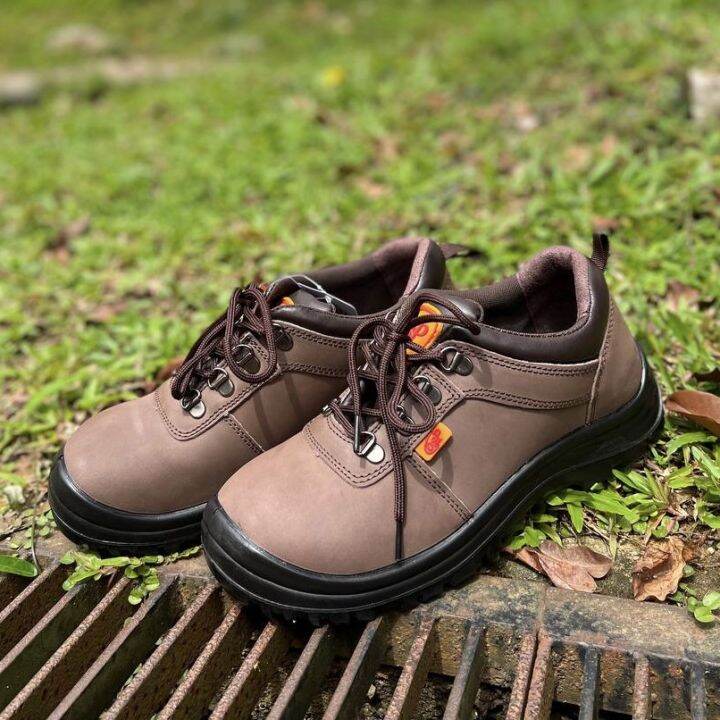 Low Cut Leather Safety Shoe OSP 9973 Nubuck Steel Toe Cap and Midsole ...