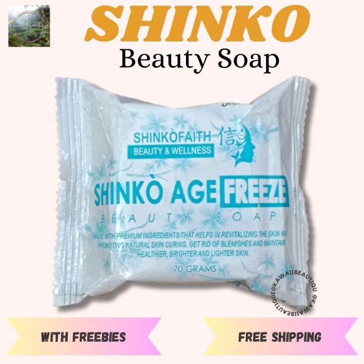 Shinko Age Freeze Beauty Soap 70g by Shinkofaith Beauty & Wellness ...