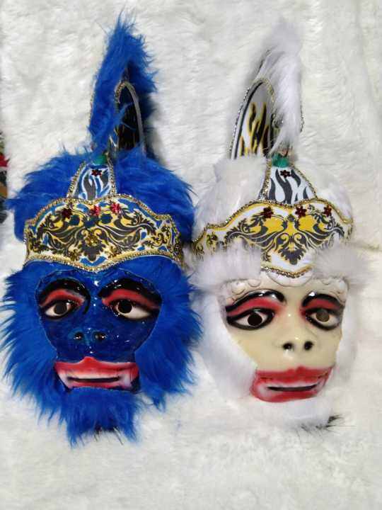 Topeng Hanoman fullface | Lazada Indonesia