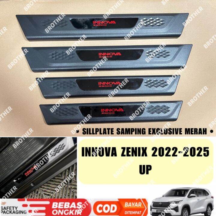 Sillplate Samping Innova Zenix 2022 2023 2024 2025 Exclusive Merah ...