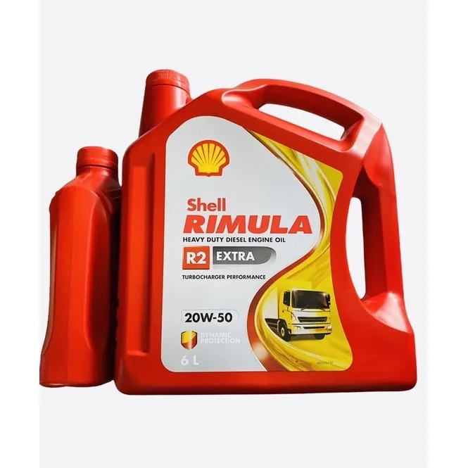 น้ำมันเครื่องShell RIMULA R2 EXTRA 20w-50(6+1L) | Lazada.co.th