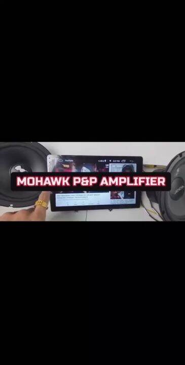Mohawk Audiobank 4 Channel Plug and Play Power Amplifier for Car ...