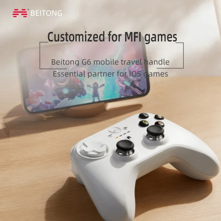 Original BEITONG i1 Mobile Phone Controller Betop BTP-iG6 MFi Game Handle Wireless Bluetooth ...