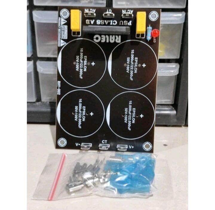 KIT PSU Class AB isi 4 elko plus komponen dan skun | Lazada Indonesia