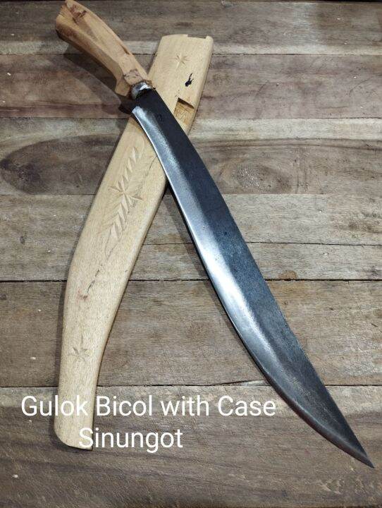 Gulok Bicol with Kaluban Molye Blade with Subo | Lazada PH