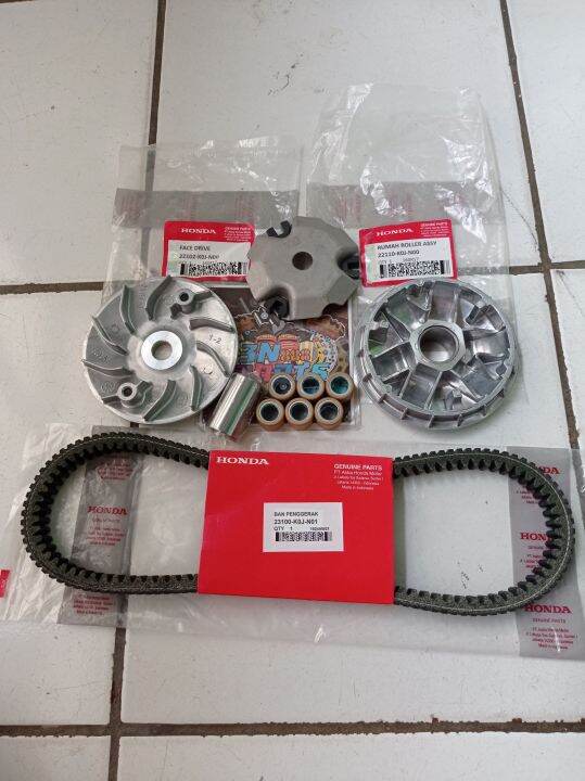 PAKET V BELT HONDA GENIO BEAT DEULUX LEX BEAT STREET LED SCOOPY LED ...