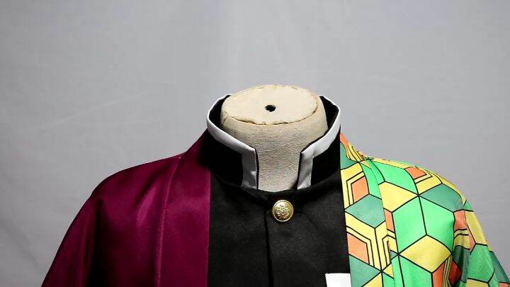 Tomioka Giyuu Cosplay Costume for Kids Anime Kimetsu no Yaiba Role Play ...