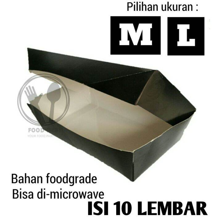 LUNCH BOX HITAM LUNCH BOX PAPER HITAM DUS LAMINASI BOX LAMINASI KEMASAN ...
