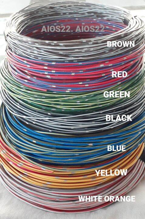 ORIGINAL AUTOMOTIVE PURE COPPER JAPAN WIRE GAUGE 18. 16. 14 HEAVY DUTY ...