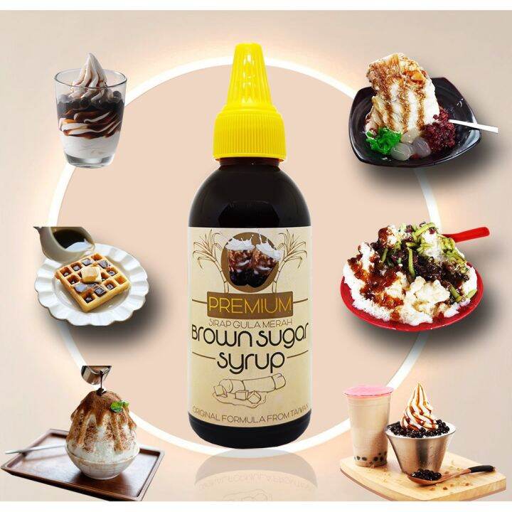 Sirap Gula Merah Premium Brown Sugar Syrup (Halal) 355g | Lazada