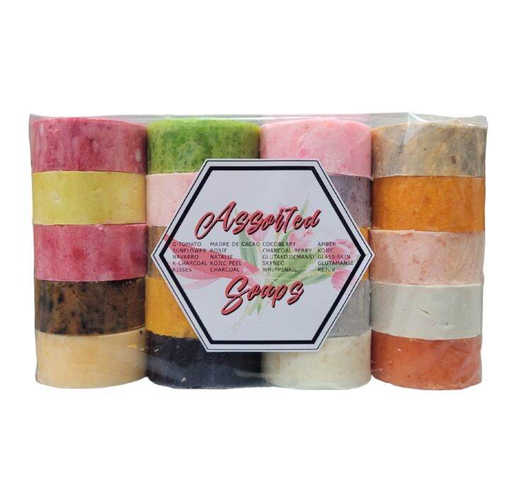 20PC ASSORTED Round Soap 50G or 10PC Bar Soap 100G | Lazada PH