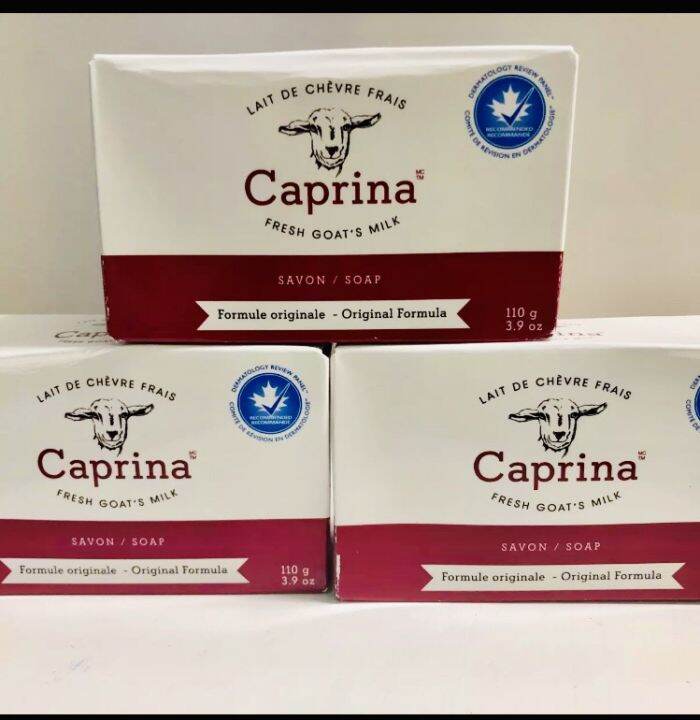 Caprina fresh goat’s milk soap made in canada ( 3 bars/set) | Lazada PH