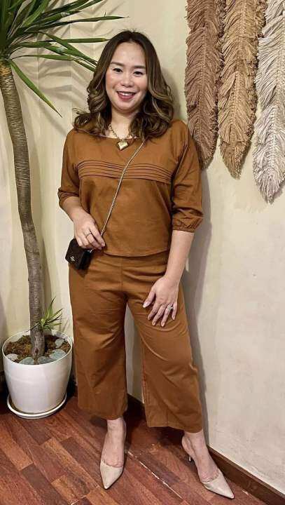 SAVANNA PLUS SIZE COORDS | Lazada PH