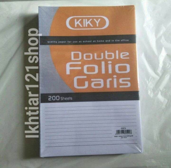 Double Folio garis 200 sheets | Lazada Indonesia