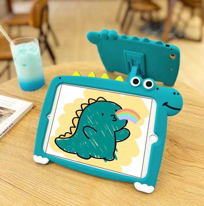 Cartoon Dinosaur Tablet Case For iPad 10.9 10th 10.2 7th 8th 9th 9.7 ...
