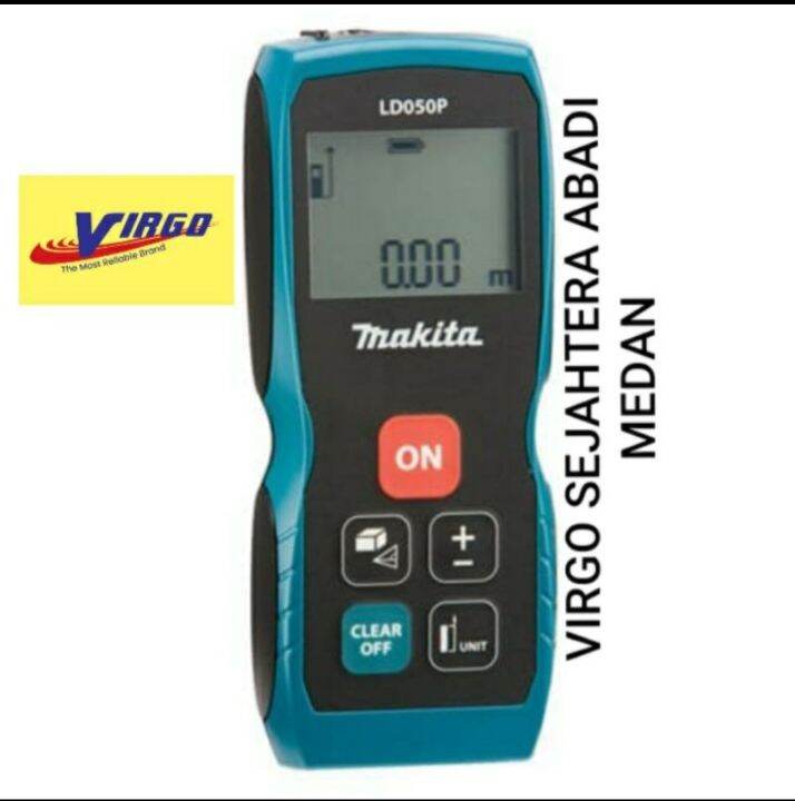 MAKITA METERAN LASER DIGITAL LD 050 P LD050P PENGUKUR DIMENSI 50M JAPAN ...