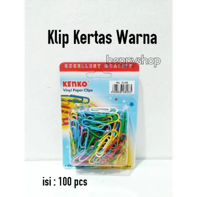 Klip Kertas Warna Warni, Paper Clip Warna Warni | Lazada Indonesia