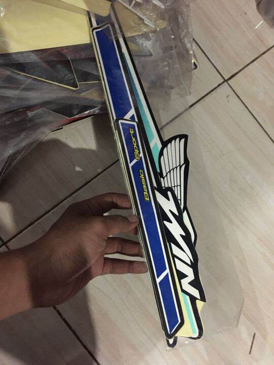 stiker striping decal honda win 100 | Lazada Indonesia