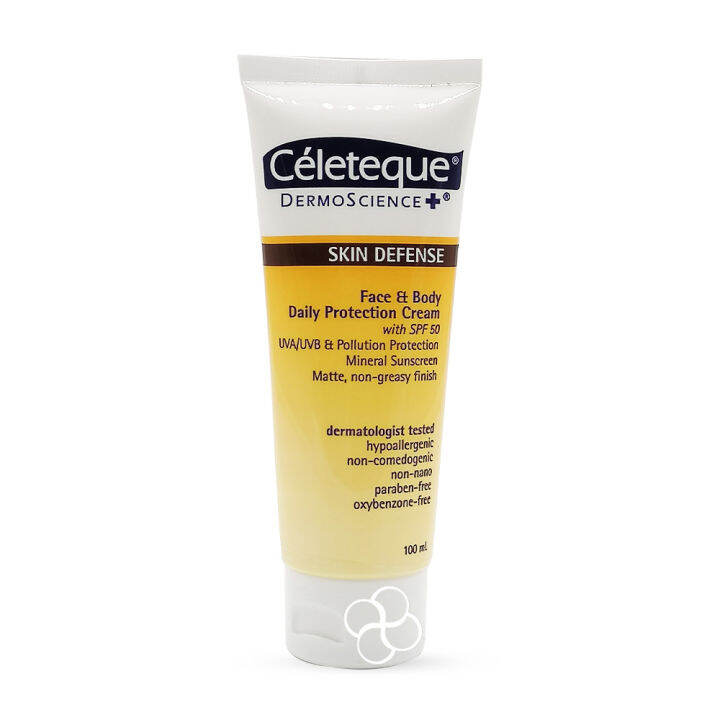 Celeteque Dermo Science Skin Defense 100ML SPF50 Face and Body ...